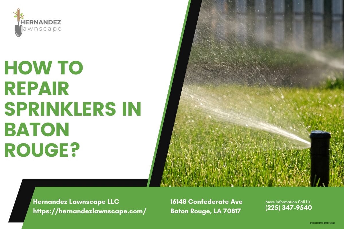 How to repair sprinklers in Baton Rouge? - Landscapers & Lawn Care ...